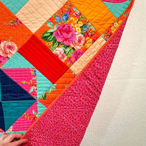 Color Splash Quilt - Victoria Findlay Wolfe Quilts