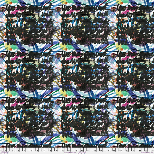 *NEW* Ravel Fabric - Tangle-Saltwater - Victoria Findlay Wolfe Quilts