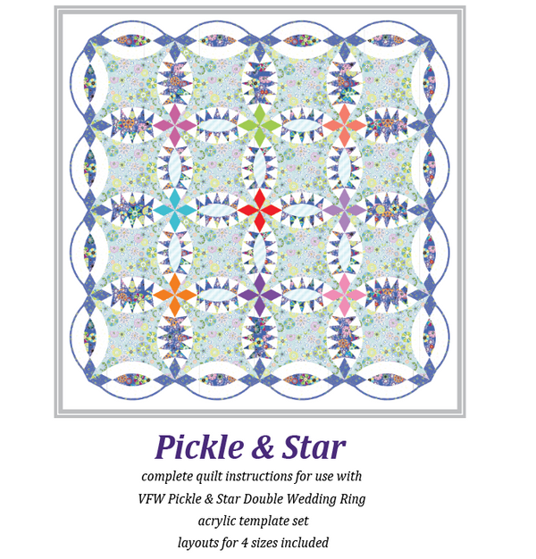 *NEW* Pickle & Star DWR Quilt: Pattern & Templates - Victoria Findlay ...