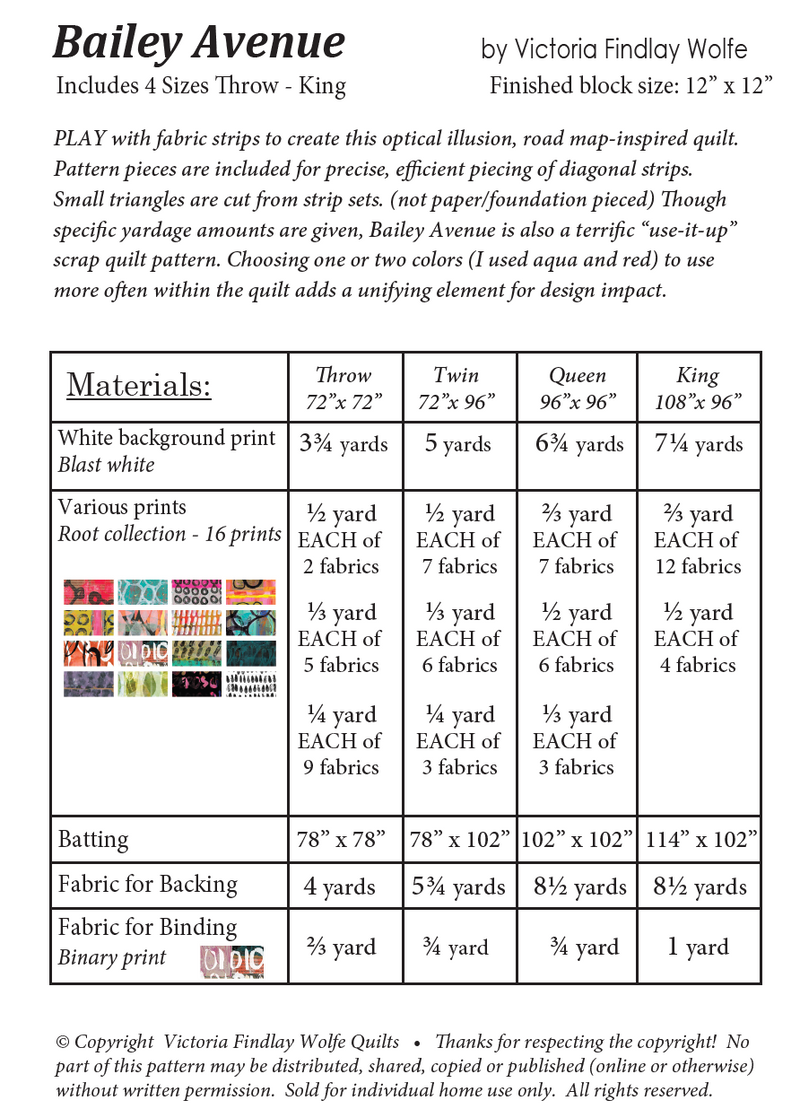 Patterns - Victoria Findlay Wolfe Quilts