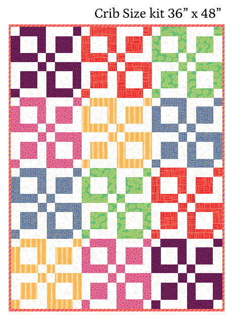 Opposites Attract Quilt Kit - Victoria Findlay Wolfe Quilts