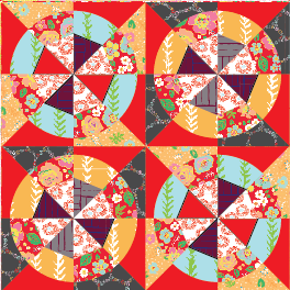 Ringleader Template Set - Victoria Findlay Wolfe Quilts