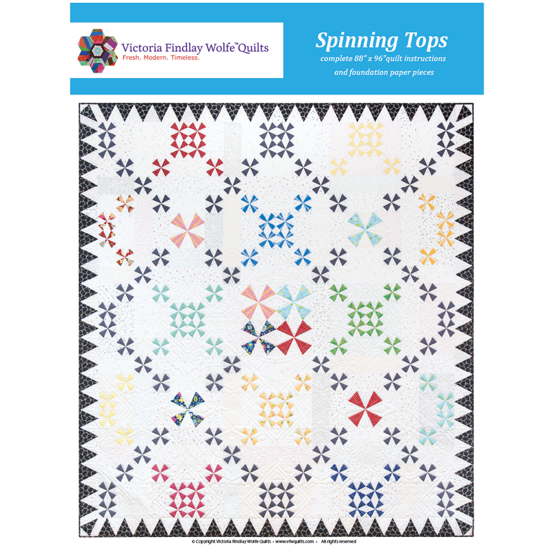 *BestSellers* Spinning Tops Pattern & Foundation Papers - Victoria ...
