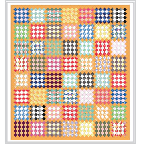 Vintage Windows Pattern - Victoria Findlay Wolfe Quilts