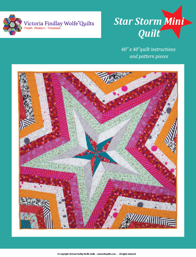 *BestSellers* Star Storm Mini Solid Kit - Victoria Findlay Wolfe Quilts